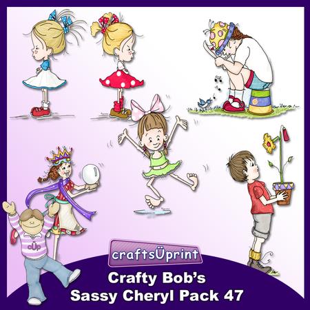 Crafty Bob's Sassy Cheryl Pack 47 - CUP360238_1519 | Craftsuprint