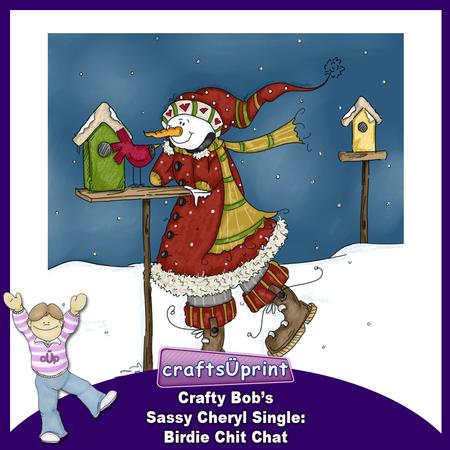 Crafty Bob's Sassy Cheryl Single: Birdie Chit Chat - CUP373078_1519 ...