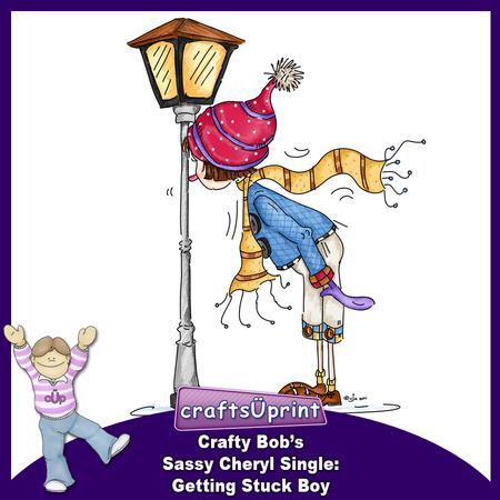 Crafty Bob's Sassy Cheryl Single: Getting Stuck Boy - CUP373187_1519 ...