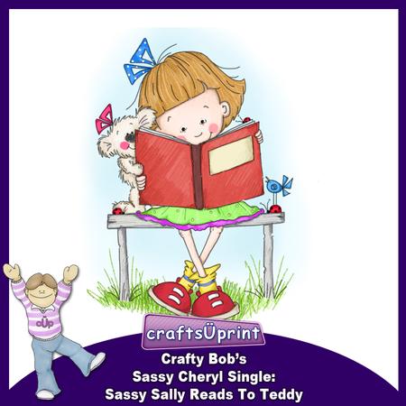 Crafty Bob's Sassy Cheryl Single: Sassy Sally Reads to Teddy ...