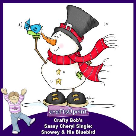 Crafty Bob's Sassy Cheryl Single: Snowey & His Bluebird - CUP407287 ...