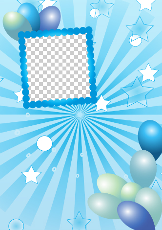 Card Creator - Birthday Balloons Aperture Card Front - CUP527027_1519