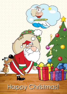 Card Creator - Fed Up Santa - CUP575551_1519