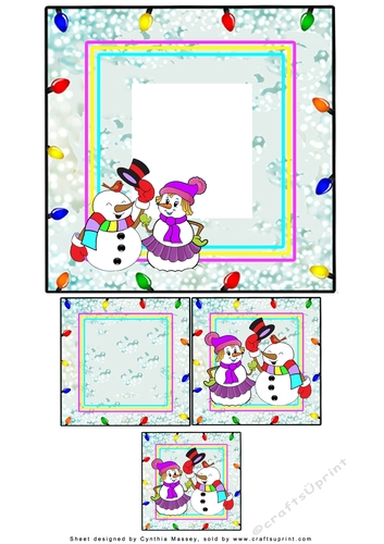 Snow Cute - Insert - CUP1000766_3367 | Craftsuprint