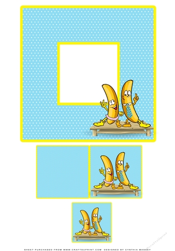 I go Bananas Over You - Insert - CUP888103_3367 | Craftsuprint