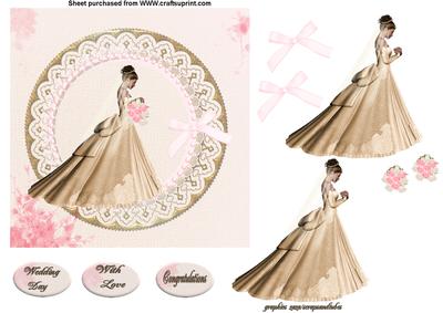 Cream Wedding Day - CUP101962_452 | Craftsuprint