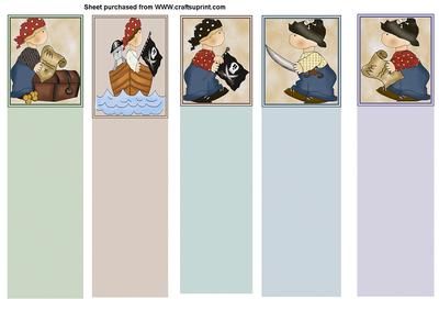 Little Boys Bookmarks - CUP113109_452 | Craftsuprint
