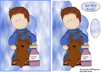 Boy Get Well Soon - CUP222782_452 | Craftsuprint