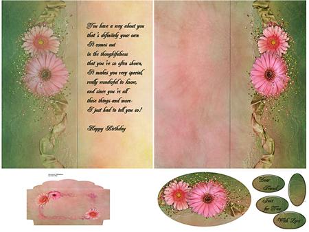 Gerbera Dl Kit - CUP252569_452 | Craftsuprint