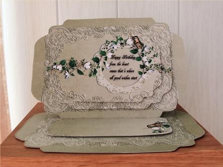 Shaped Easel Card Kit - CUP261992_452 | Craftsuprint