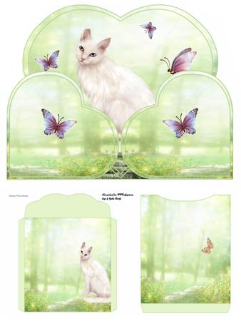 Jules Heart Fold Card Kit - CUP290112_452 | Craftsuprint