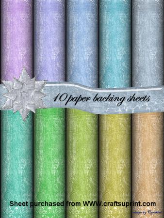 Backing Sheets Pack - CUP45016_452 | Craftsuprint