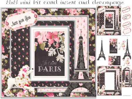 Paris Mini Kit - CUP670294_452 | Craftsuprint