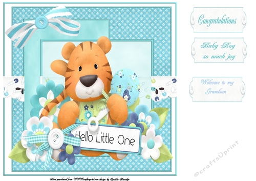 hello little one - CUP713632_452 | Craftsuprint