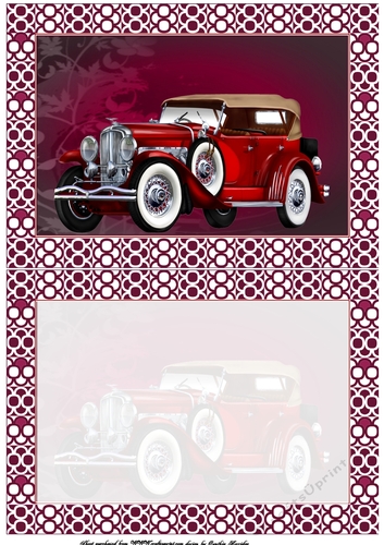 car card and insert - CUP809207_452 | Craftsuprint