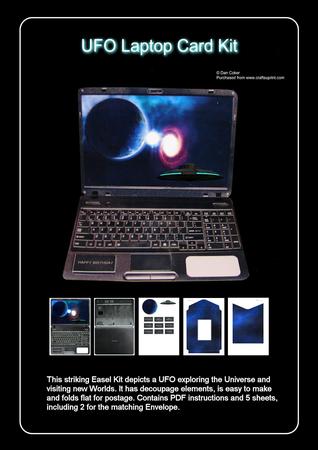 Ufo Laptop Card Kit - CUP455934_1963 | Craftsuprint