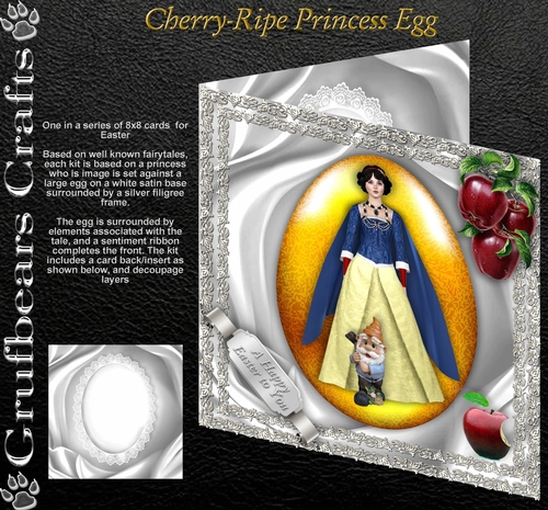 Cherry-ripe Princess Egg - CUP1023968_76873 | Craftsuprint