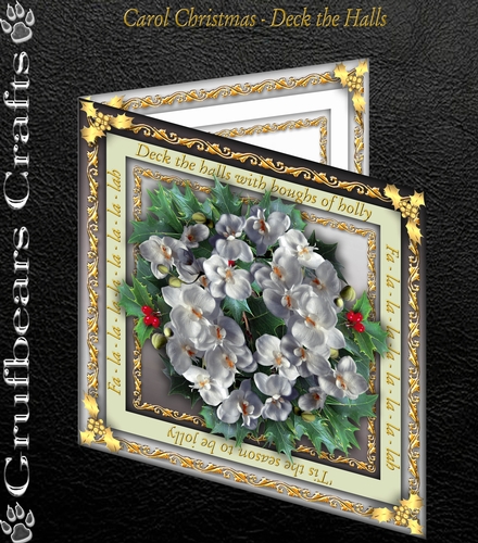 Carol Christmas - Deck the Halls - CUP1056714_76873 | Craftsuprint