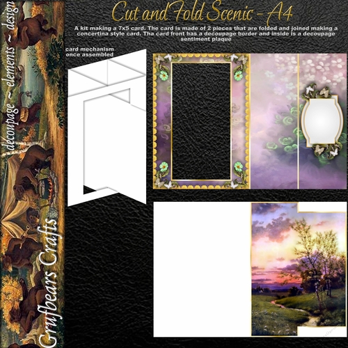 Cut and fold Scenic - A4 - CUP1157862_76873 | Craftsuprint