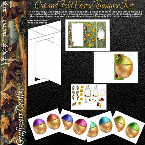 Cut and Fold Easter Bumper Kit - CUP1199562_76873 | Craftsuprint