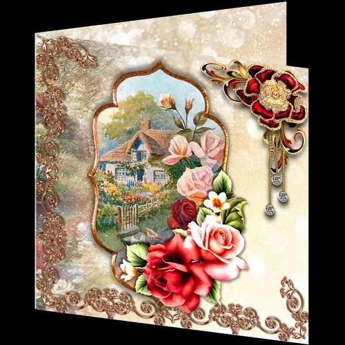 Misty Morning - Roses - CUP875770_76873 | Craftsuprint