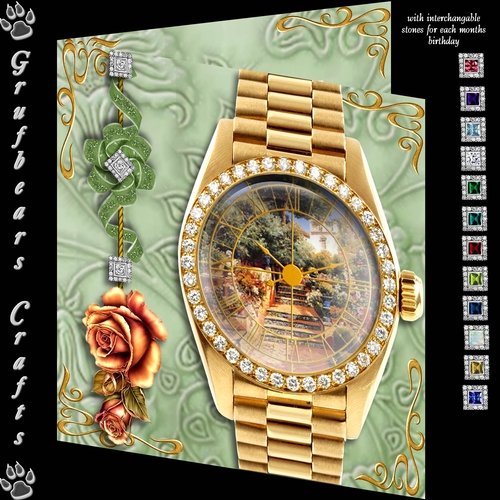Celebration Time Birthday Watch - Gold Rose - CUP902323_76873 ...