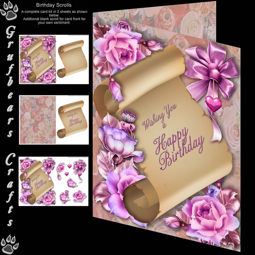 Birthday Scrolls 1 - CUP947519_76873 | Craftsuprint