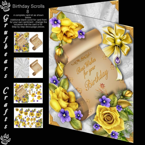 Birthday Scrolls 8 - CUP949019_76873 | Craftsuprint