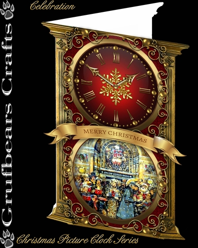 Picture Clock - Celebration - CUP991205_76873 | Craftsuprint