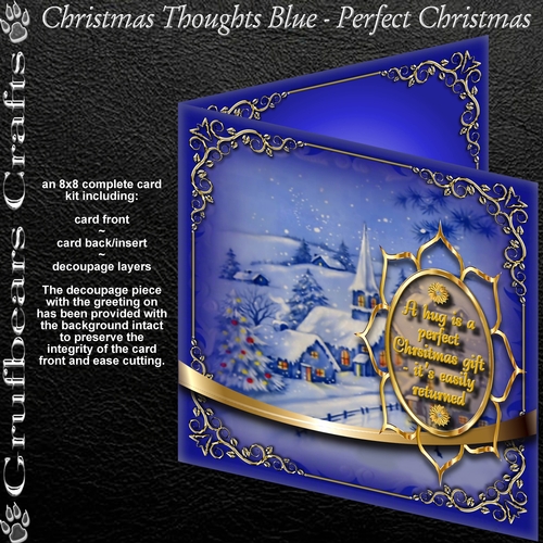 Christmas Thoughts Blue - Perfect Christmas - CUP995988_76873 ...