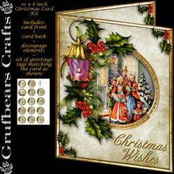 10 x 8 inch Christmas - Carol Singers - Photo by Lynn Butters