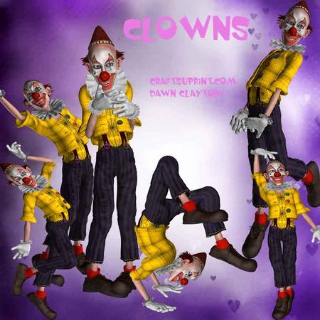 Clowns 1 - CUP426793_961 | Craftsuprint