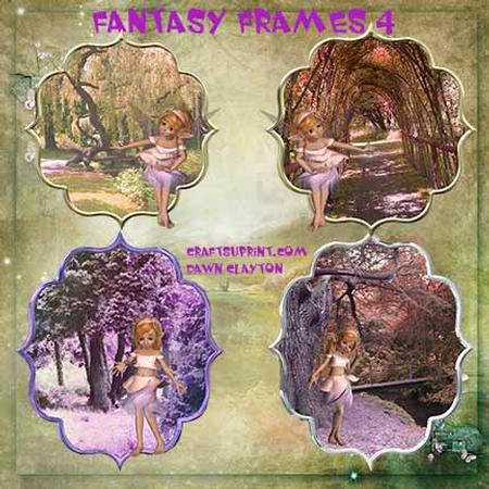 Fantasy Frames 4 - CUP431164_961 | Craftsuprint