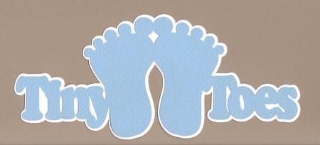 Tiny Toes - Title - CUP703497_1731 | Craftsuprint