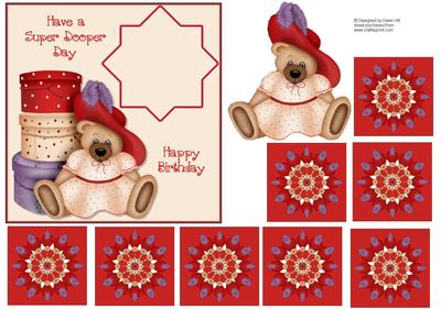 Have a Super Dooper Day - Teabag Tile + Card Front - CUP132546_351 ...