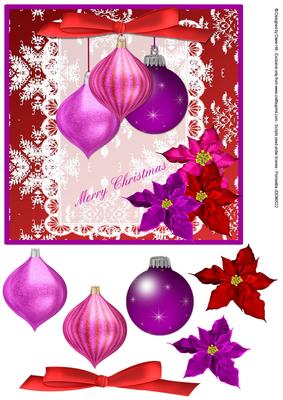 Christmas Baubles - CUP246084_351 | Craftsuprint