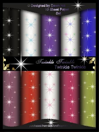 Twinkle Twinkle - Paper Set - CUP79726_351 | Craftsuprint