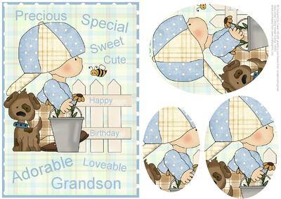 Adorable Precious Special - Grandson - CUP97420_351 | Craftsuprint