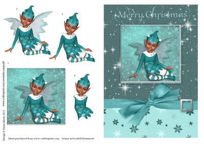 Pixie Christmas Wishes - CUP641608_1459 | Craftsuprint