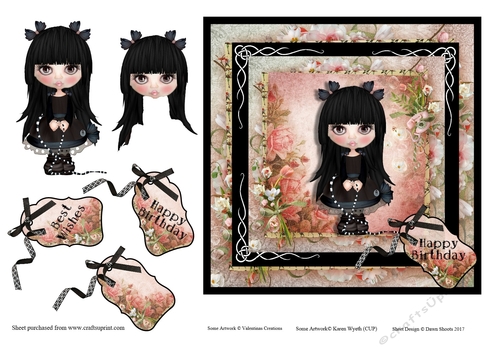 Sweet Lil Wishes - CUP763855_1459 | Craftsuprint