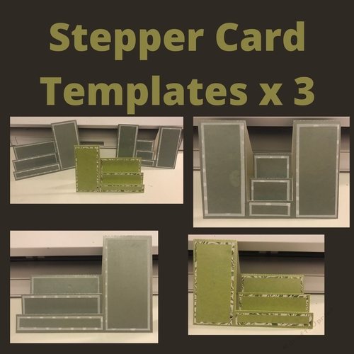 3 stepper card templates - CUP1091542_104105 | Craftsuprint