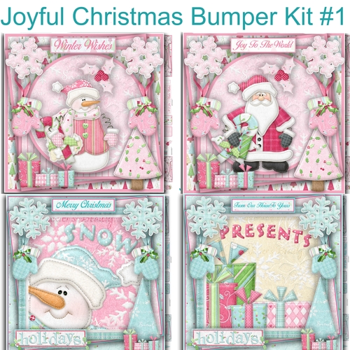 Joyful Christmas Bumper Kit #1 - CUP1115612_104105 | Craftsuprint
