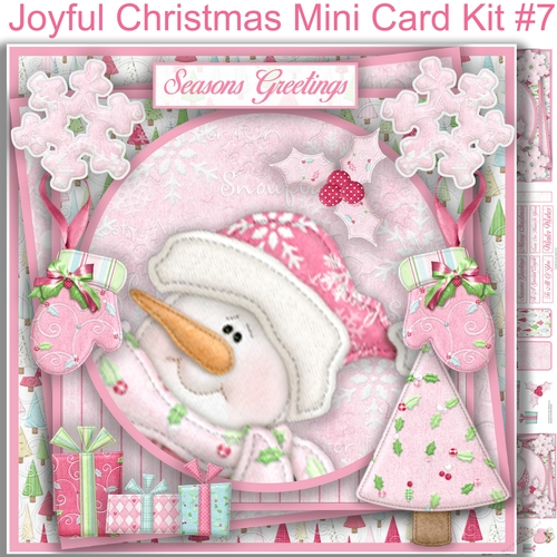 Joyful Christmas Mini Kit #7 - CUP1115616_104105 | Craftsuprint