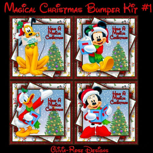 Magical Christmas Bumper Kit #1 CARD FRONT * - CUP1160487_104105 ...