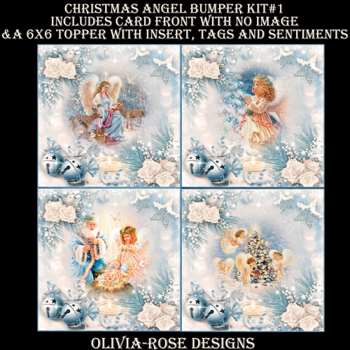 Christmas Angel Bumper Kit #1 - CUP1184992_104105 | Craftsuprint