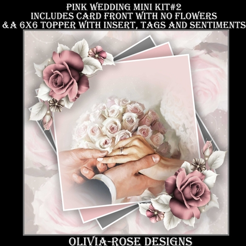 Pink Wedding Mini Kit #2 - CUP1188208_104105 | Craftsuprint