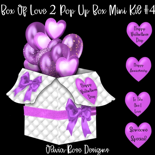 Box Of Love 2 Pop Up Box Card Mini Kit #4 - CUP1188861_104105 ...