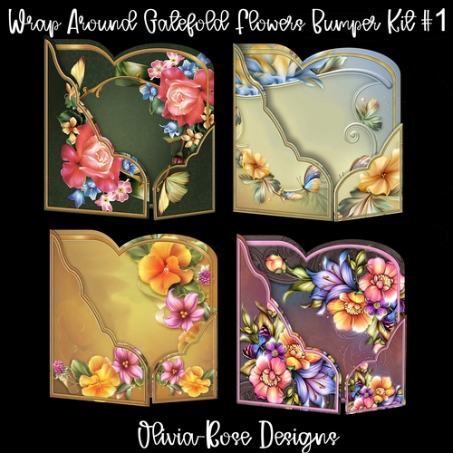 Wrap Around Gatefold Flowers Bumper Kit #1 - CUP1188959_104105 ...
