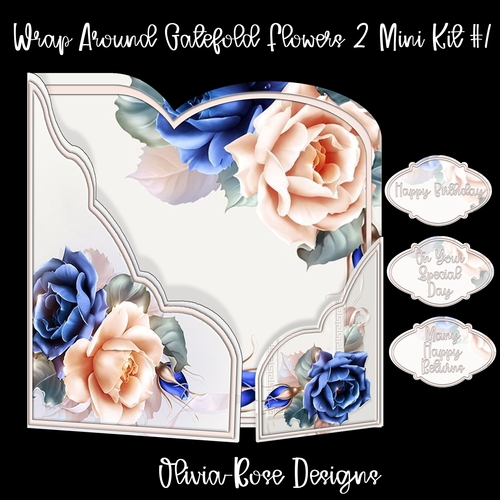 Wrap Around Gatefold Flowers 2 Mini Kit #1 - CUP1189069_104105 ...