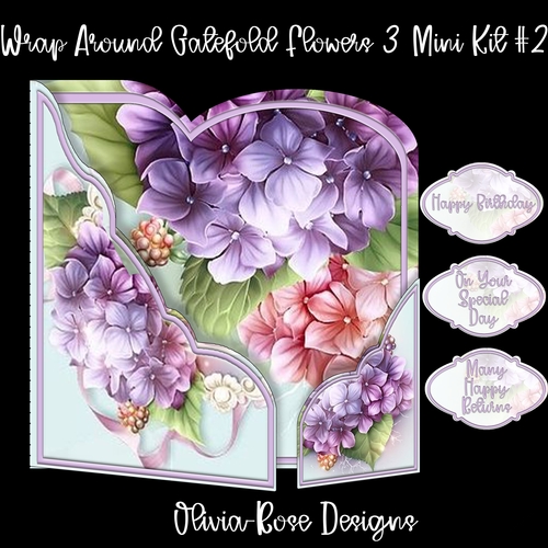 Wrap Around Gatefold Flowers 3 Mini Kit #2 - CUP1191037_104105 ...